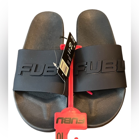 FUBU | Shoes | Fubu Mens Dark Slide Sandals | Poshmark